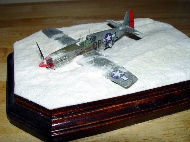 1/72 Hasegawa P-51B Diorama by Steve Longacre