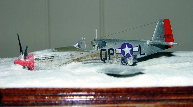 1/72 Hasegawa P-51B Diorama by Steve Longacre