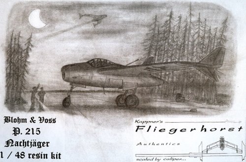 1/48 Fliegerhorst Resin Bv-215 Model kit review by Matt Swan