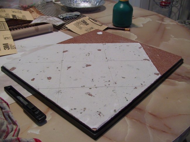 How to Make a Beat-up Tarmac Display Base by John Gosselin